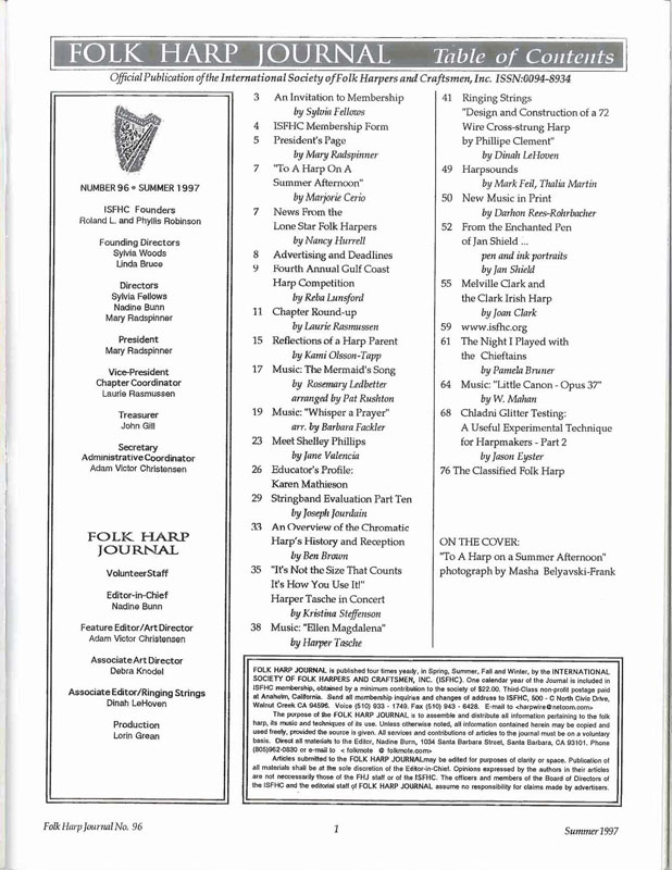 Musicmakers - US: FHJ Issue 96 - Sum 1997